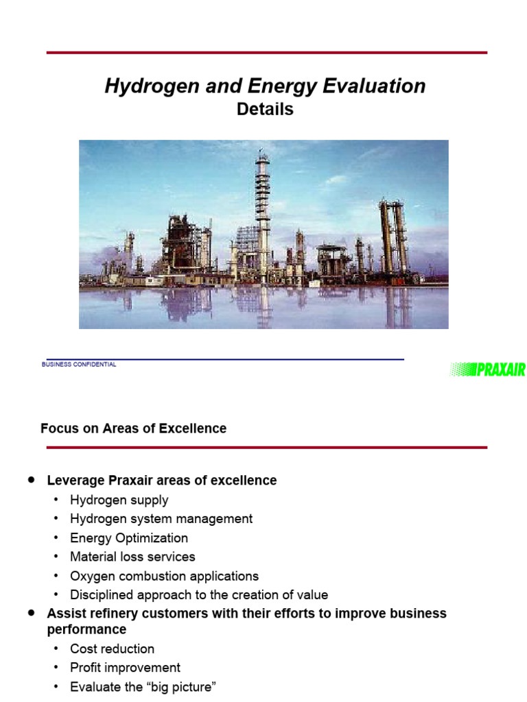 Capabilities Presentation - H2 & Energy Evaluation | PDF | Hydrogen | Fuels