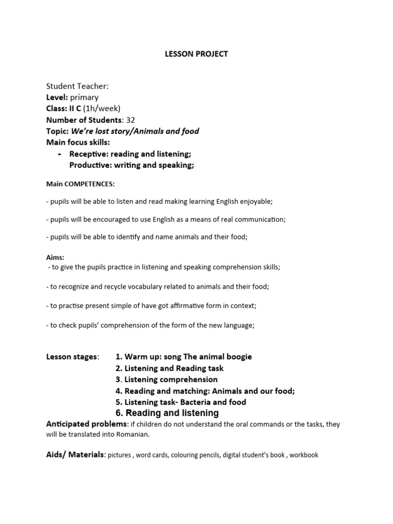 Lesson Planwere Lost | PDF | Reading Comprehension | Communication