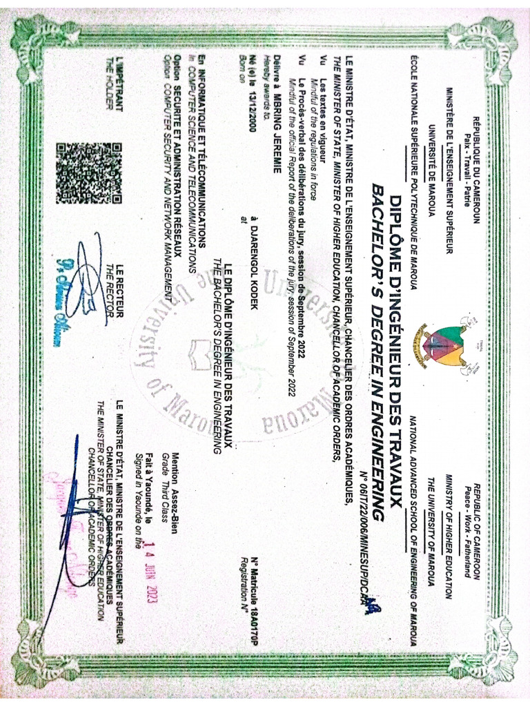 Bachelor Computer Science | PDF