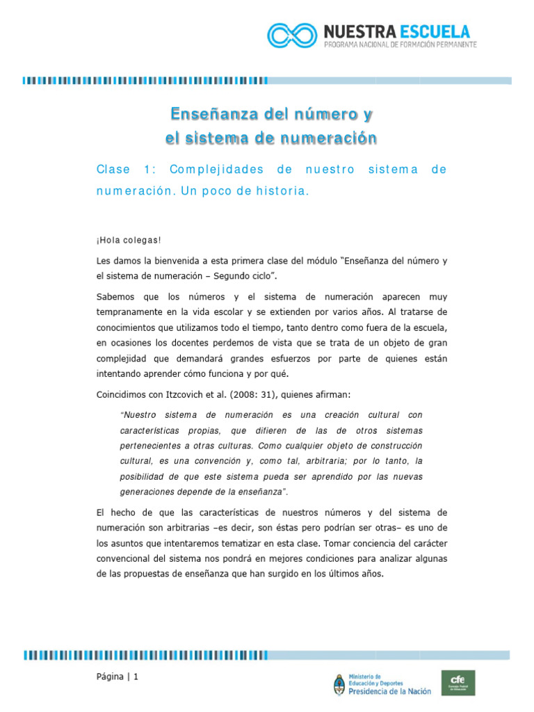 ENS 2 Clase 1 | PDF | Escritura | Codificaciones