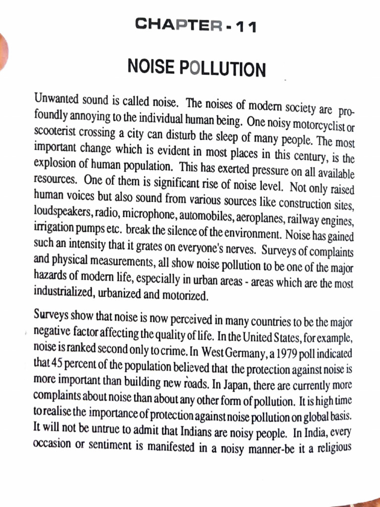 Noise Pollution & Control | PDF | Sound | Decibel