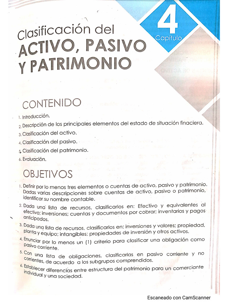 Capitulo 4 Contabilidad | PDF