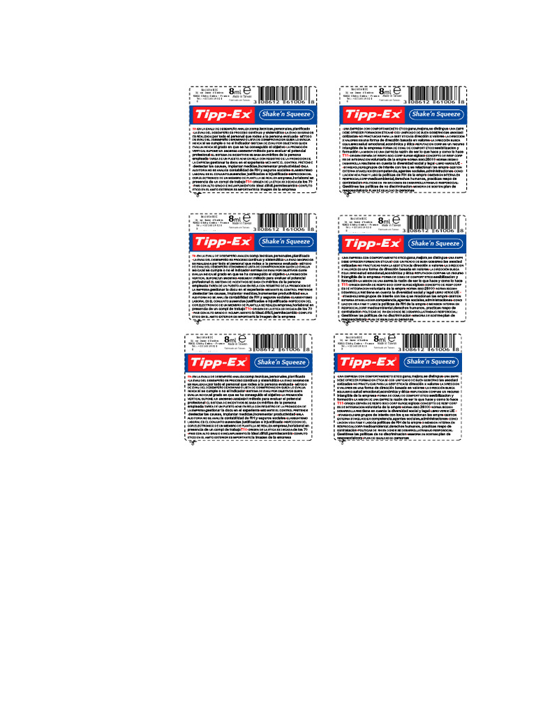 Tipex RH | PDF | Business | Responsabilidad social corporativa