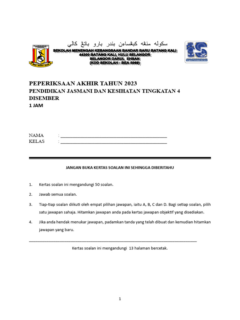 Ting. 4 (Uasa) | PDF