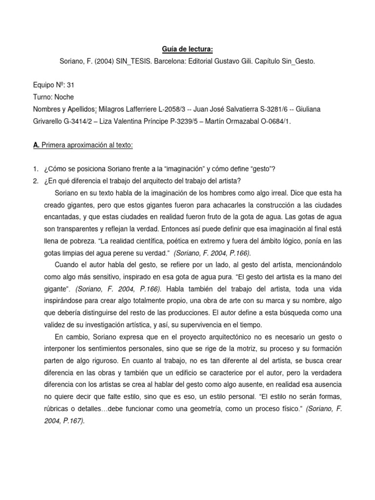 TP #2 Guía Soriano | PDF