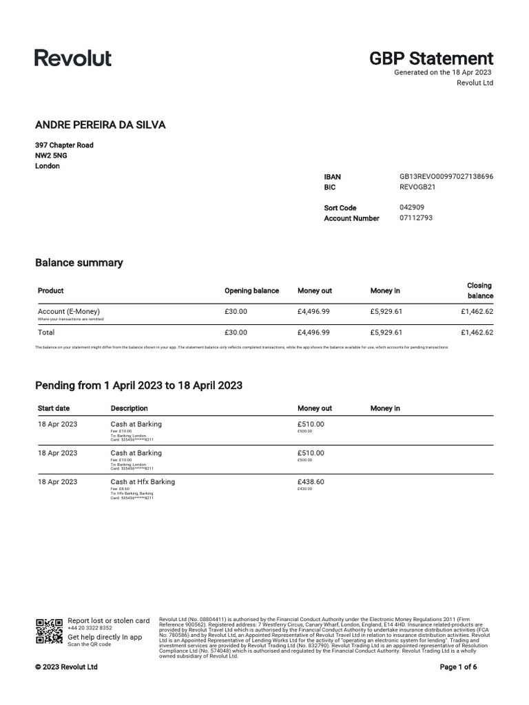 Revolut | PDF | Annual Percentage Rate | Banking Technology