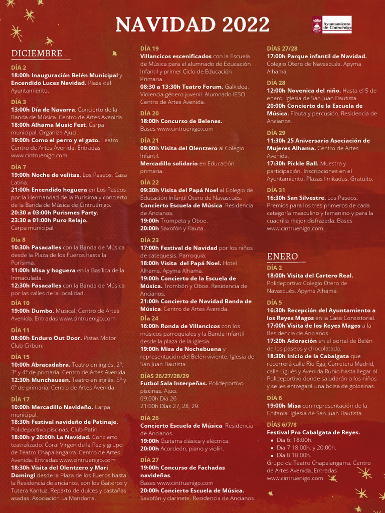 Navidad 2022 Cartel | PDF | Navidad | Observancias de diciembre