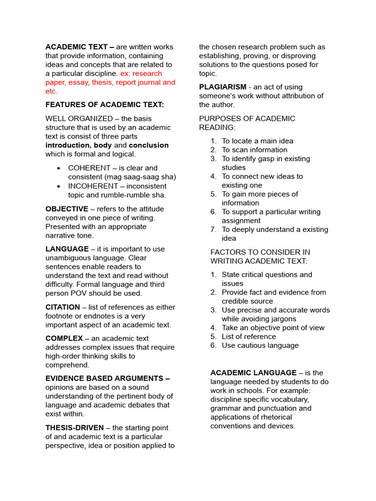 Eapp Exam Reviewer | PDF | Essays | Linguistics Eapp Exam Reviewer | PDF | Essays | Linguistics