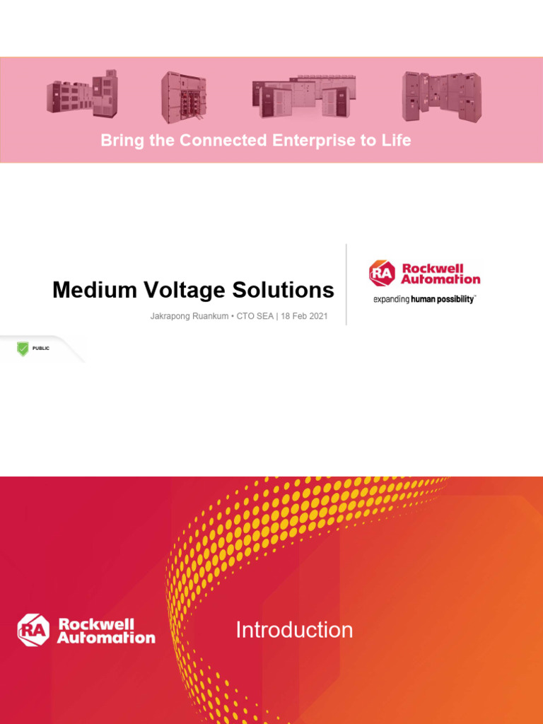 Medium Voltage Solutions | PDF | Electrical Components | Electricity