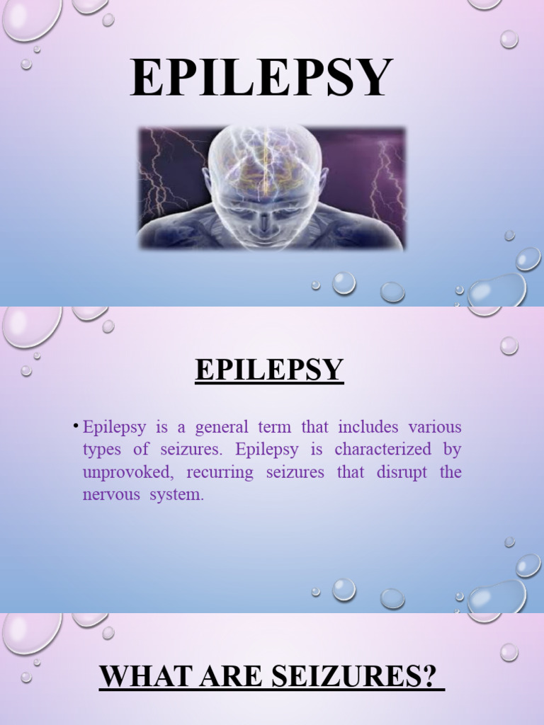 EPILEPSY | PDF | Epilepsy | Medical Specialties