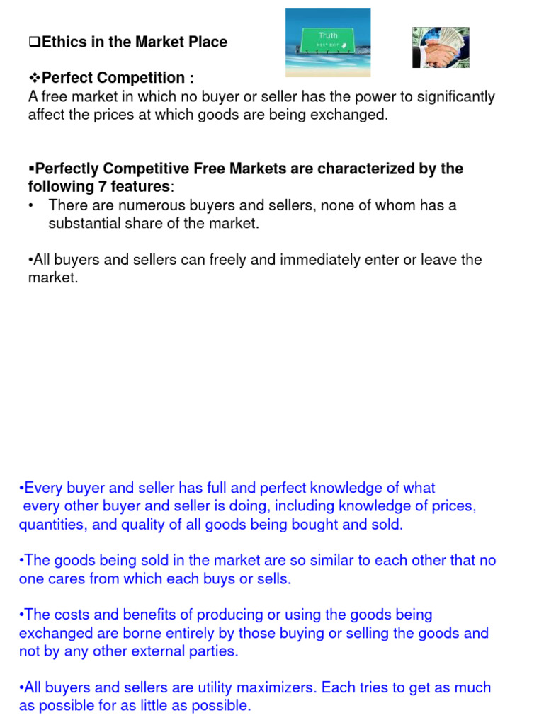 Ethics in Market Structures Explained | PDF | Market (Economics) | Monopoly