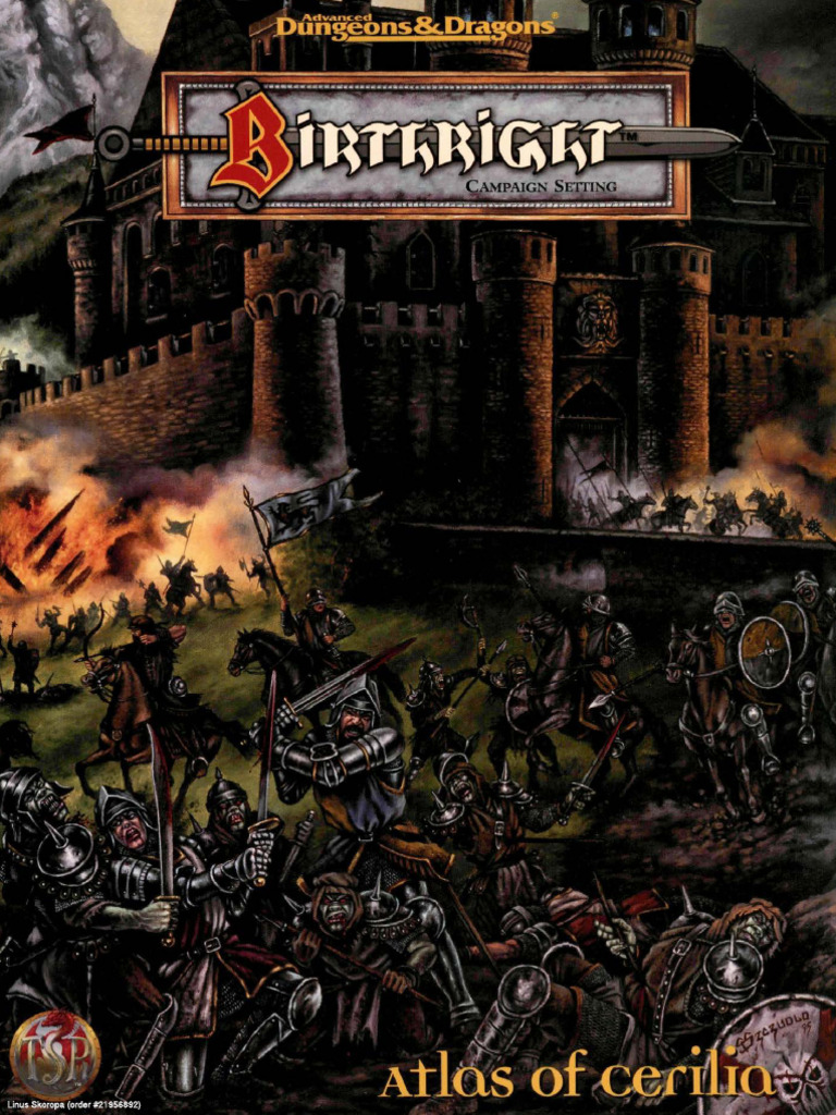 DD2_Birthright_Atlas_of_Cerilia | PDF | Tsr, Inc. | Elves