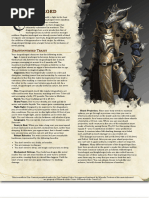 Silverbrow (Human Variant) by ClockWork Dragon | PDF