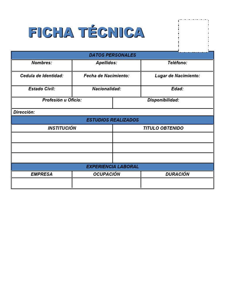4 Formato Vacio | PDF