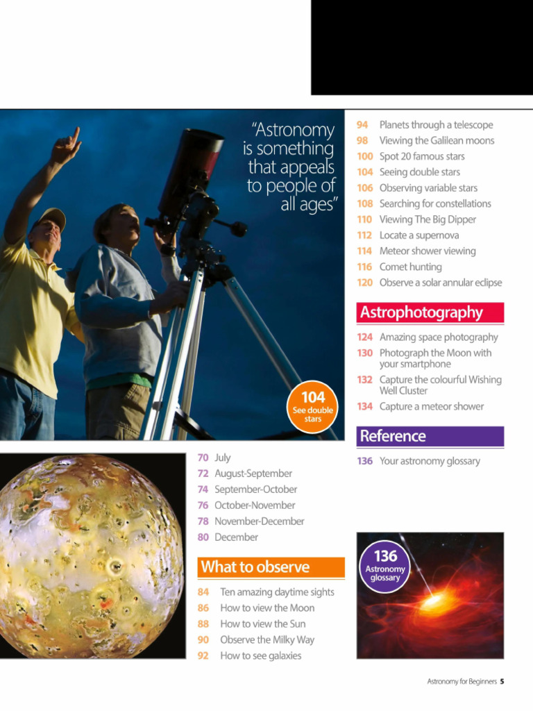 Astronomy - For - Beginners - 10th - Edition - 2023 Page 5 | PDF