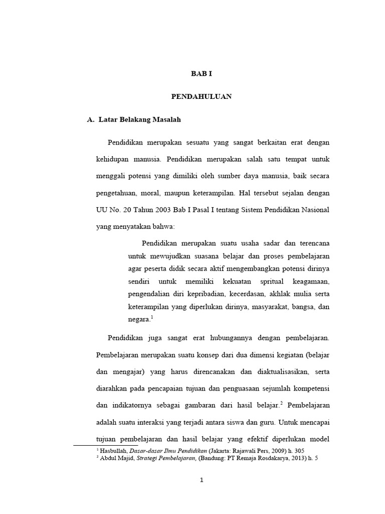 Bab 123 Proposal | PDF