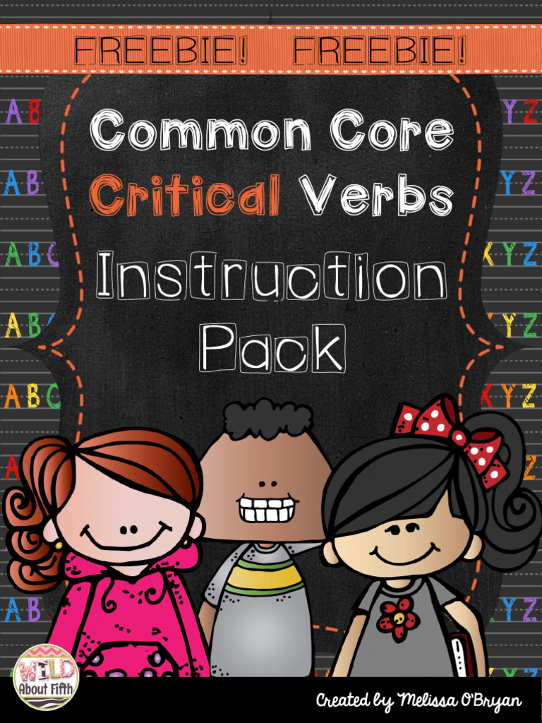 Common Core Verbs: Critical | PDF | Grammar | Human Communication