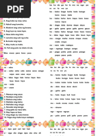 ABAKADA Pantig Examples | PDF