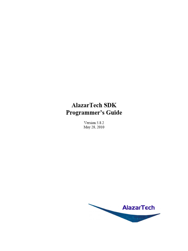 Ats SDK Guide 5.8.2 | PDF | Library (Computing) | Programming