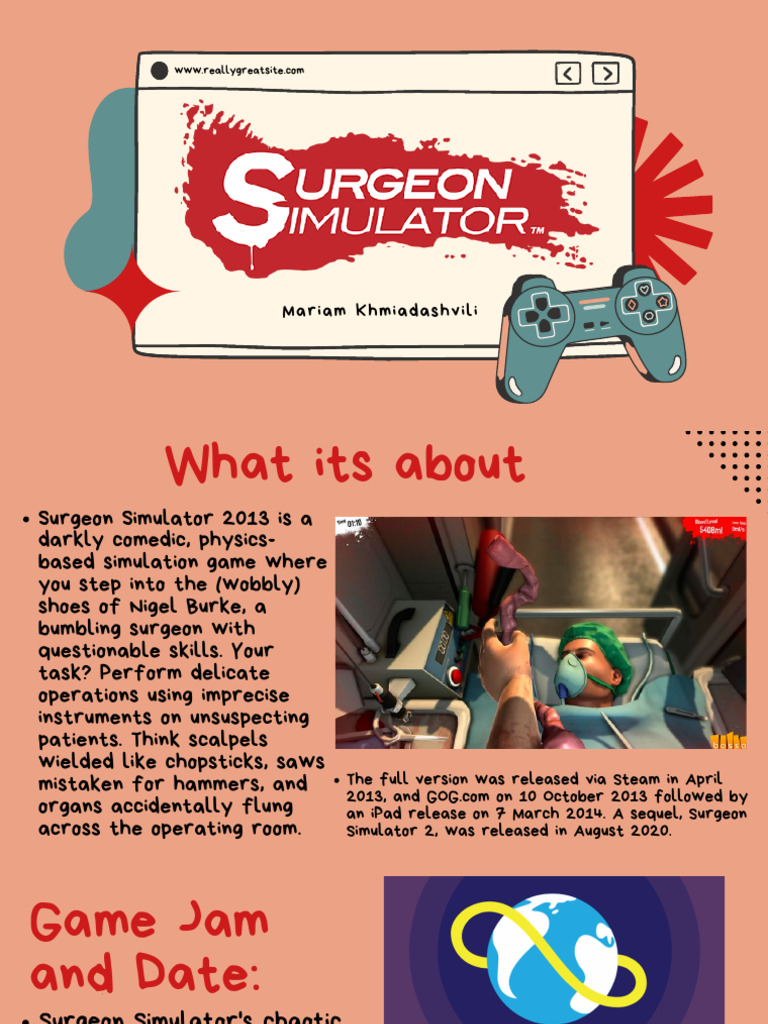 NEW Surgeon simulator | PDF | Simulation