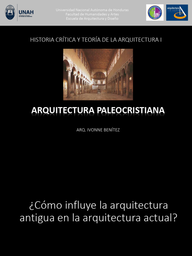 7-Arquitectura Paleocristiana | PDF | Iglesia (edificio) | Diseño ...
