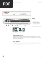 FortiGate 100F Datasheet Overview | PDF | Firewall (Computing ...