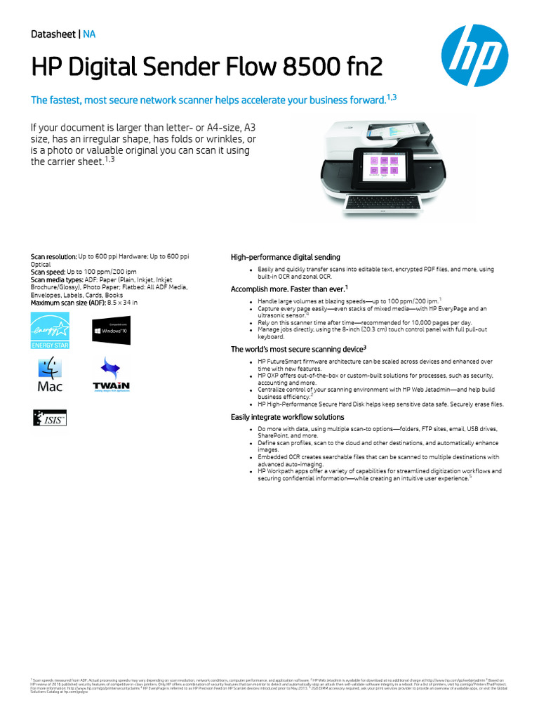 ESCANER c05598508 | PDF | Image Scanner | 64 Bit Computing