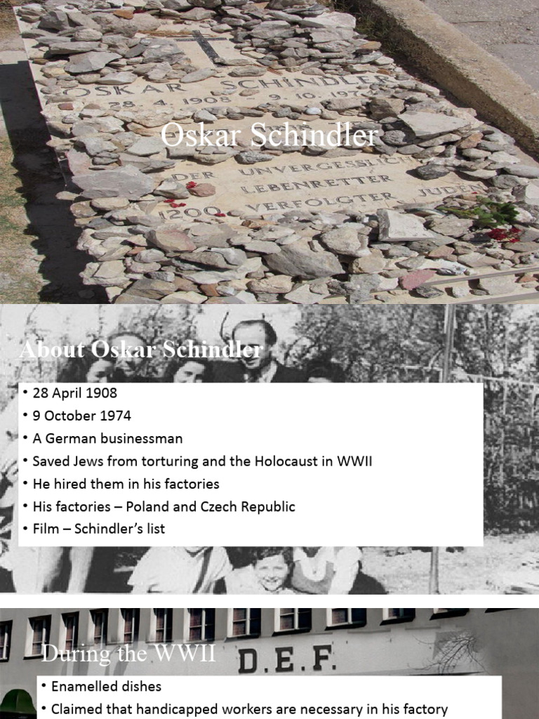 Oskar Schindler | PDF
