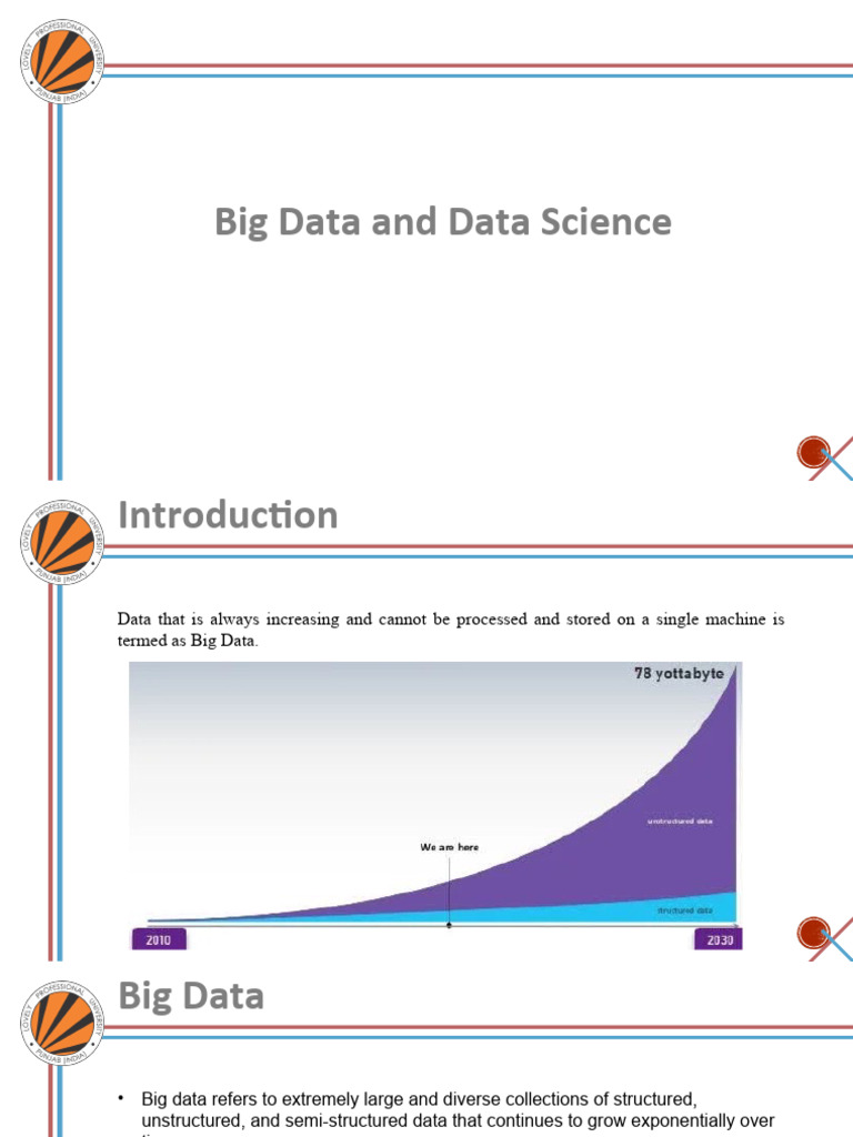 Unit 1 Data Science and Big Data | PDF | Big Data | Apache Hadoop