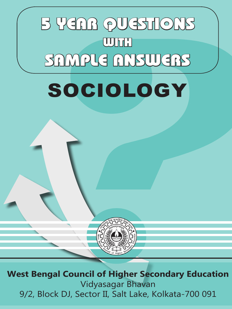 H.S. Model Question Sociology | PDF | Graphemes | Latin Script