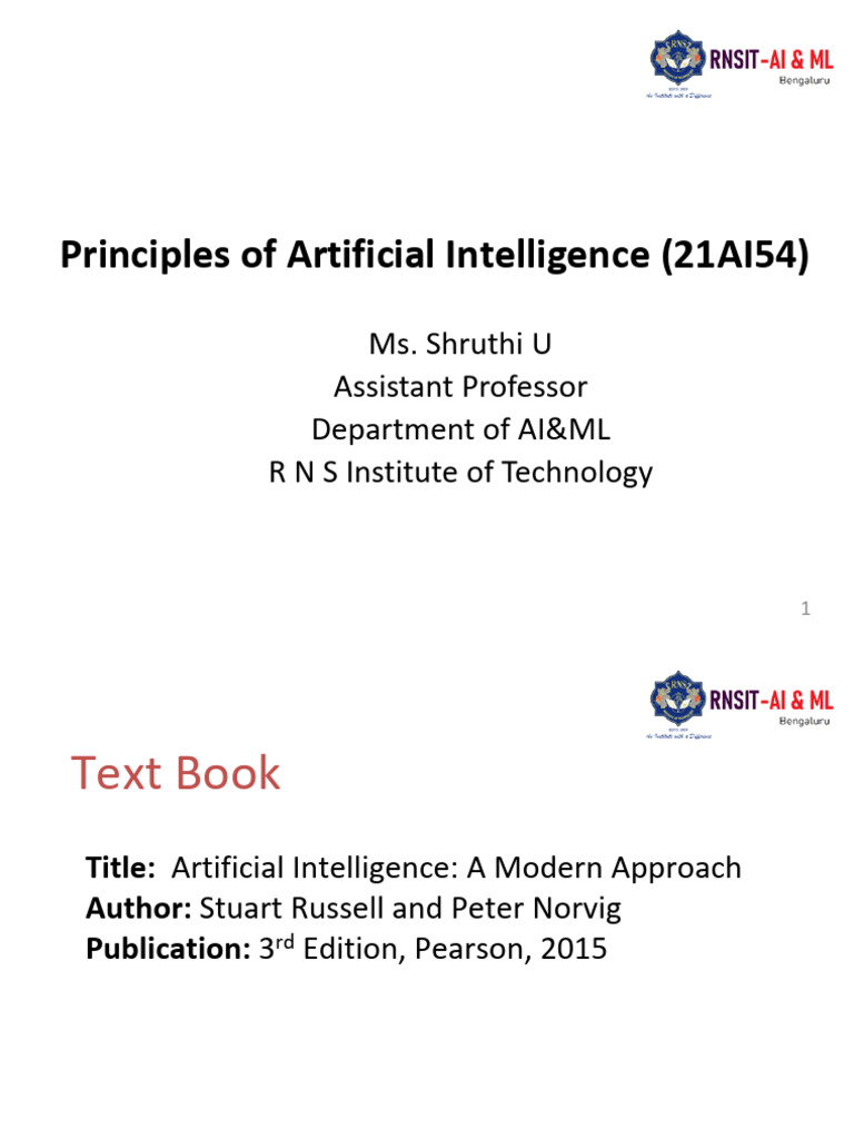PAI Module1 | PDF | Intelligence (AI) & Semantics | Artificial Intelligence