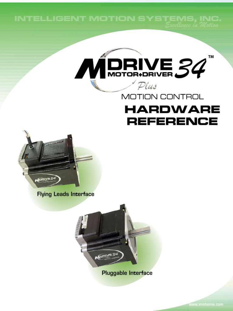 Mdrive 34 Plus Series | PDF | Electrical Connector | Power Supply