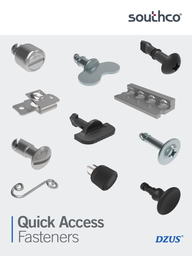 Southco Quick Access Fasteners - EN | PDF | Screw | Rivet