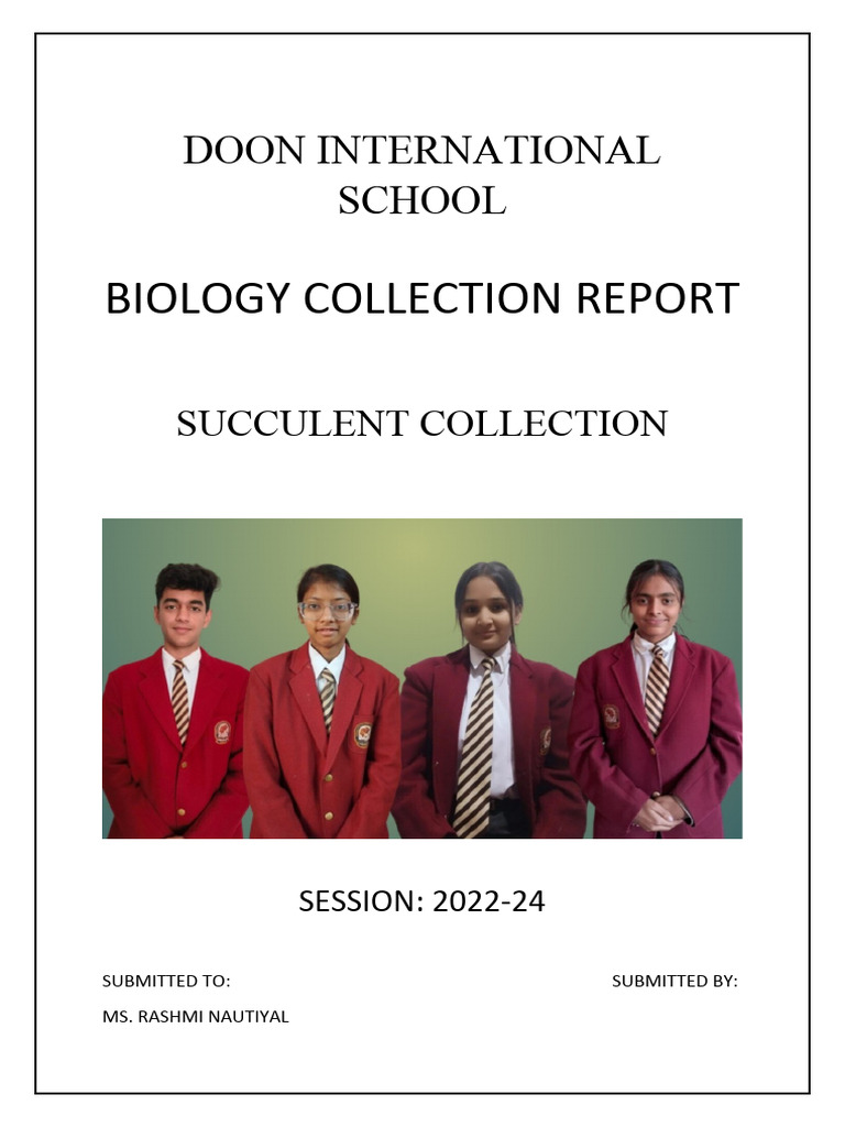 Doon International School | PDF