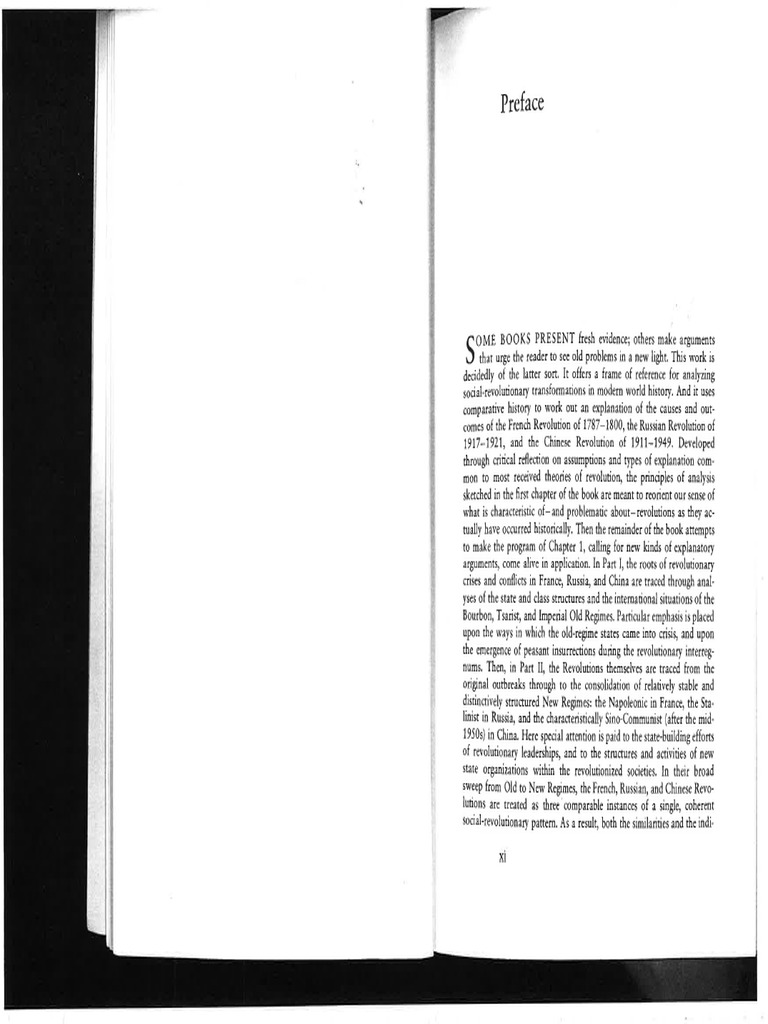 Skocpol.1979.Revolutions - Session 2 | PDF