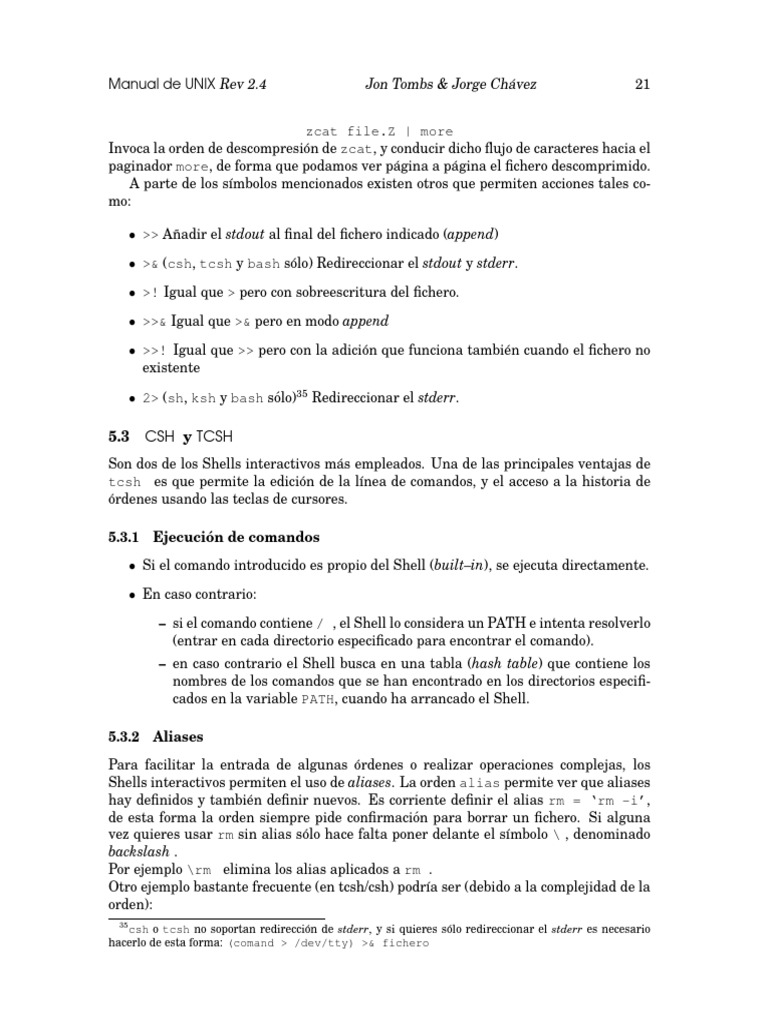 Unix 21 30 | PDF | Arquitectura de Computadores | Ingeniería Informática