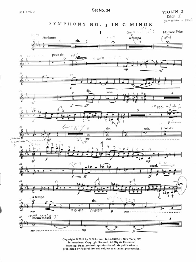 Annotated Violin 2 | PDF