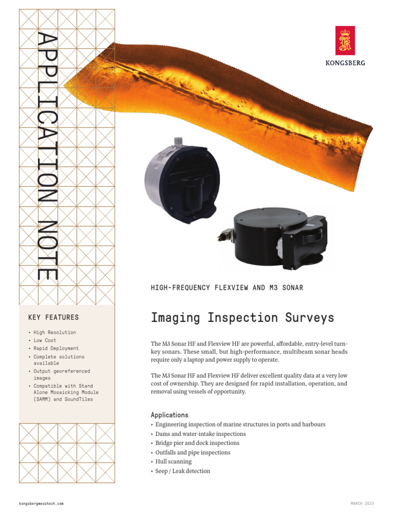 m3 Sonar and Flexview HF App Note Us en | PDF | Sonar | Computing