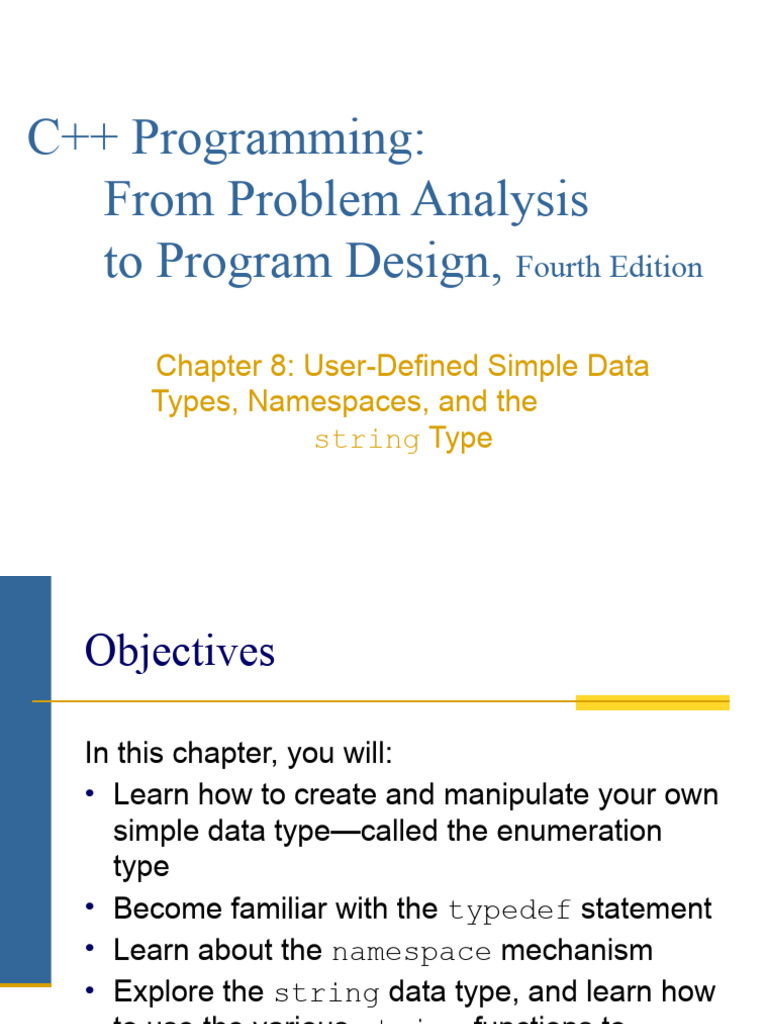 Lecture 4 SE | PDF | Data Type | C++ Lecture 4 SE | PDF | Data Type | C++
