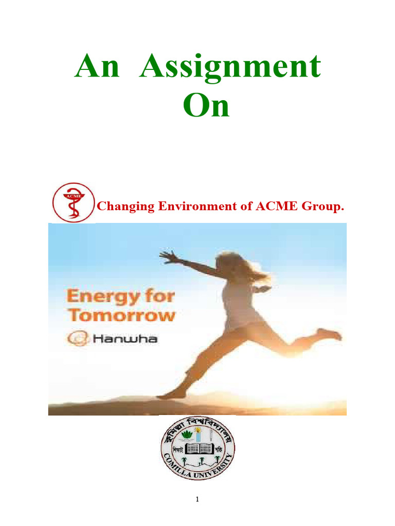 Assignment On ACME Group | PDF | Recruitment | Retail