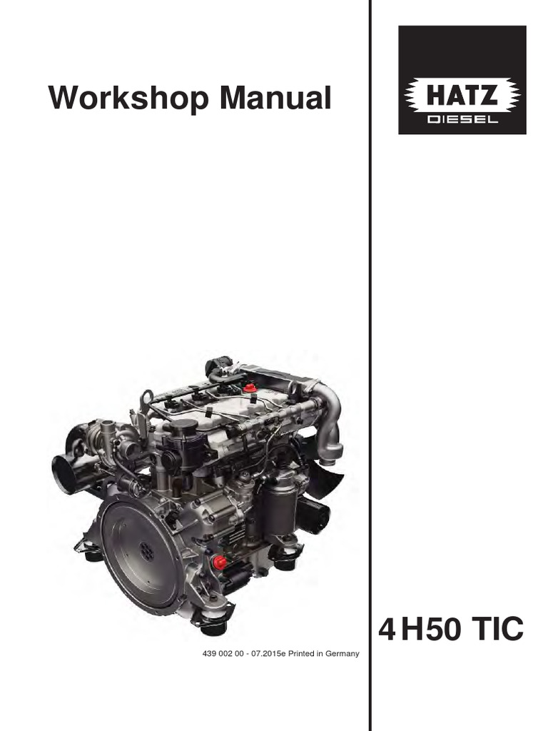 4 h50 Tic | PDF | Internal Combustion Engine | Diesel Engine