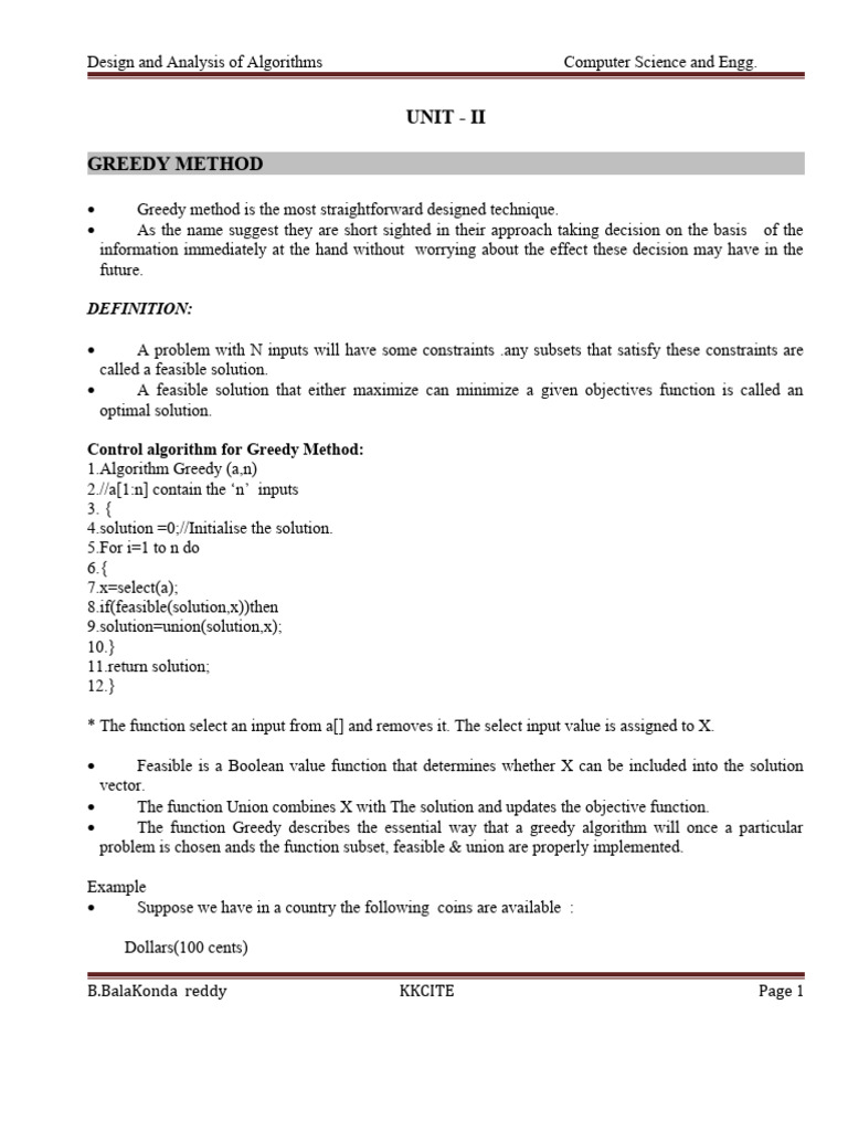 Unit 2 | PDF | Dynamic Programming | Mathematics
