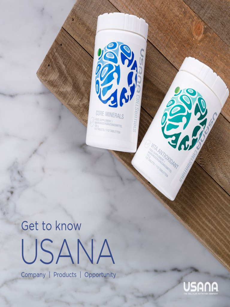Get To Know USANA Booklet - PDF | PDF | Vitamin C | Fish Oil