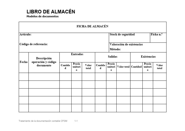 LIBRO_DE_ALMACEN | PDF