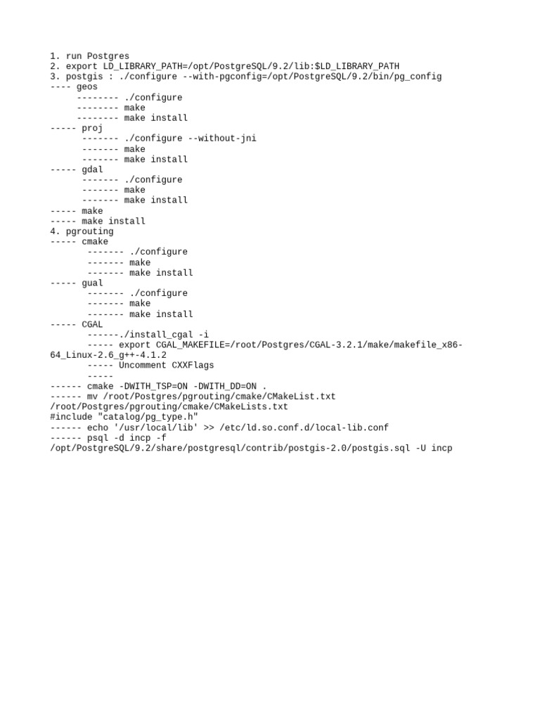 Postgres Installation | PDF