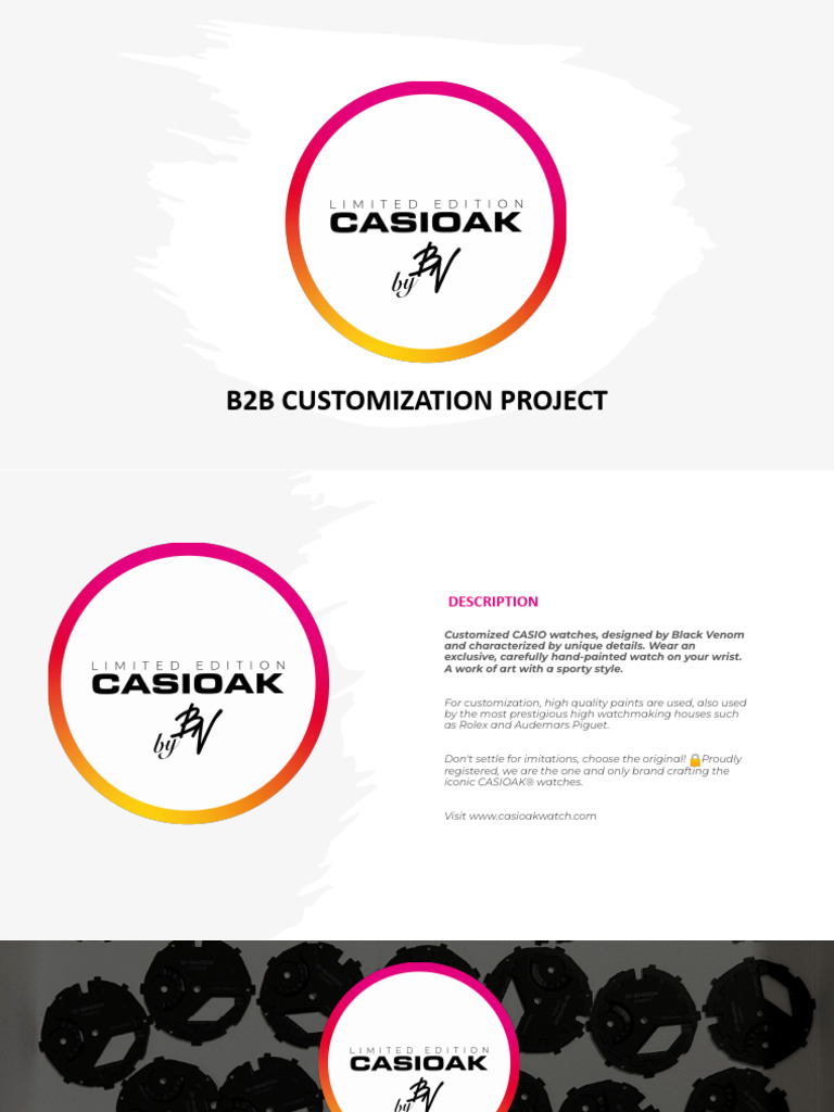B2B CASIOAK PROJECTS | PDF