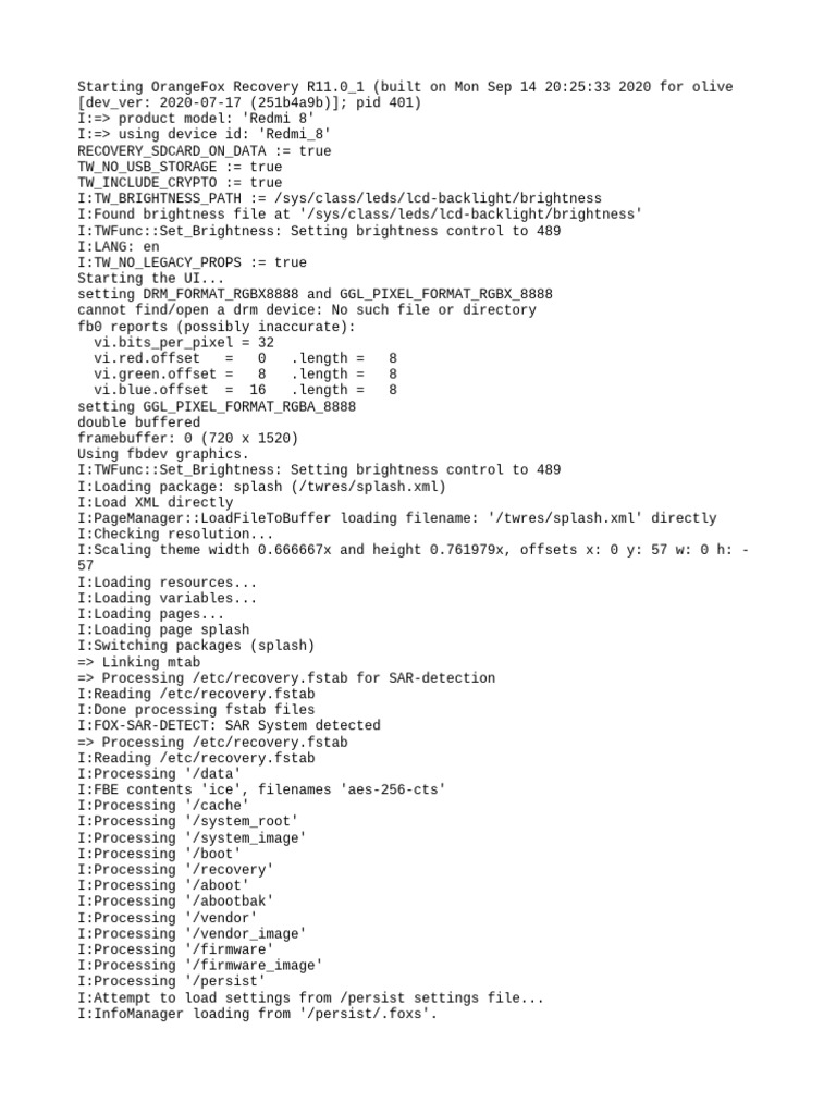 Orange Fox | PDF | File System | Computer File