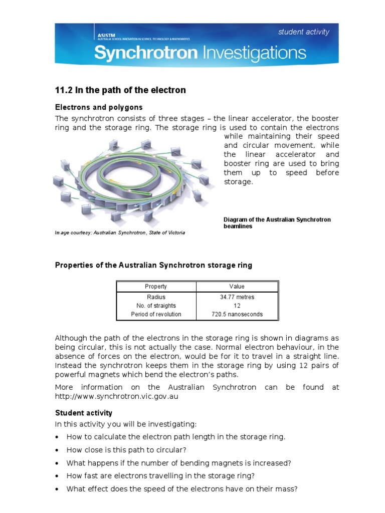 11.2 in The Path of The Electron: Electrons and Polygons | PDF ...