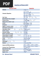 MHT_CET_Physics_Notes | PDF