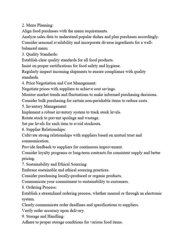 Storing and Receiving Food | PDF | Supply Chain | Food Safety